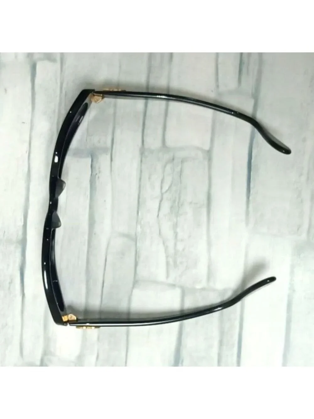 CHANEL | Accessories | Sold Chanel Sunglasses Black Cc Logo Gold ...